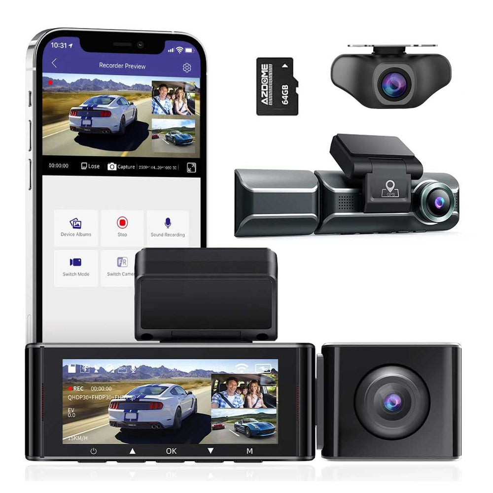 AZDome dashcams | Perfect driving security